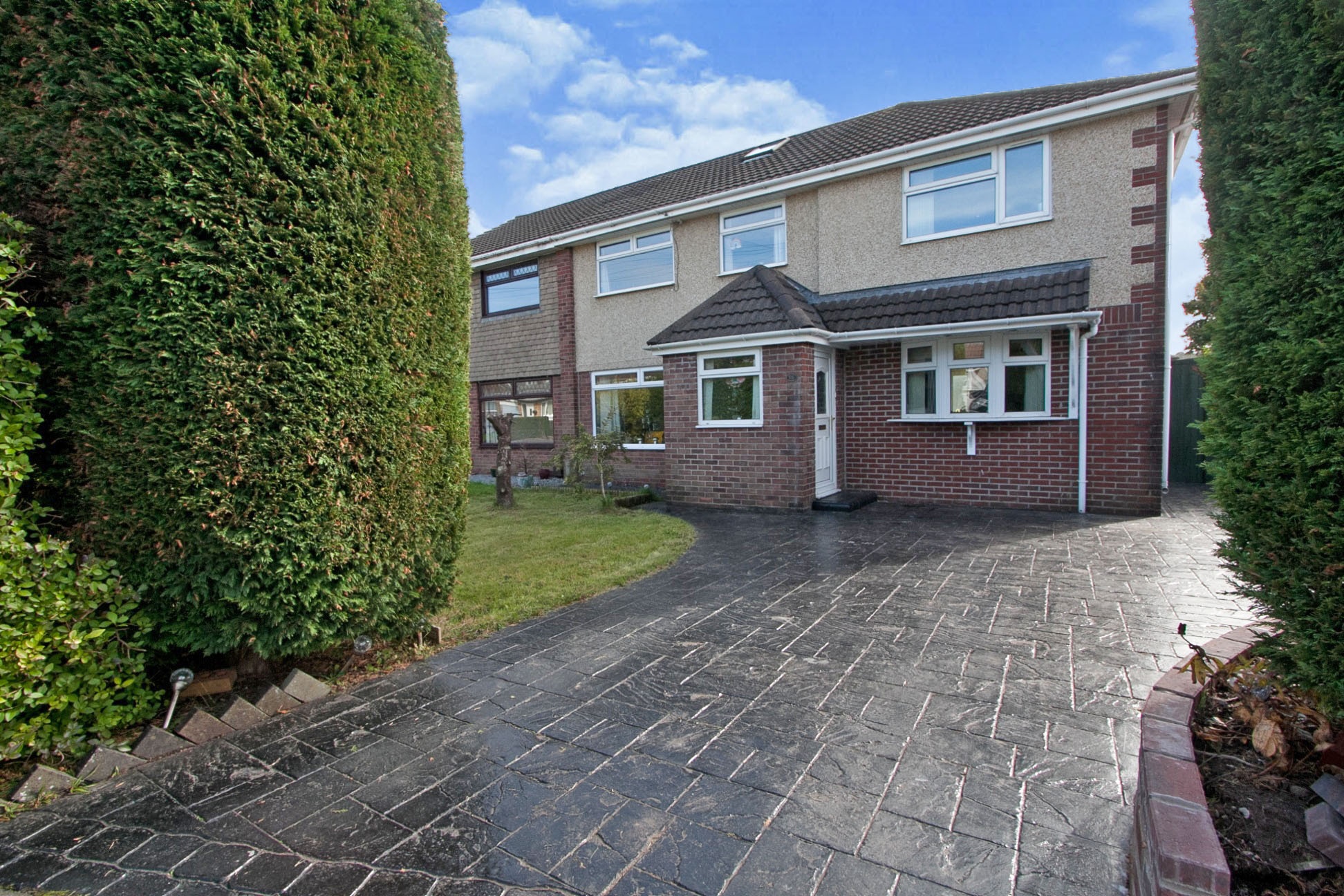 3 bedroom semi-detached house for sale in Caldicott Close, Pontypridd ...