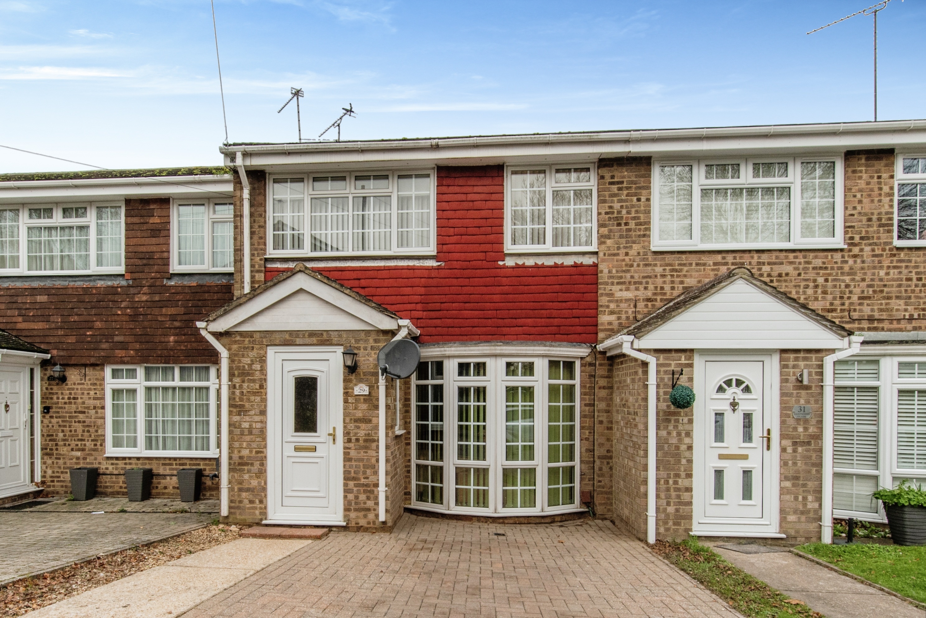 3 bedroom terraced house for sale in Glistening Glade, Gillingham, ME8 8LF